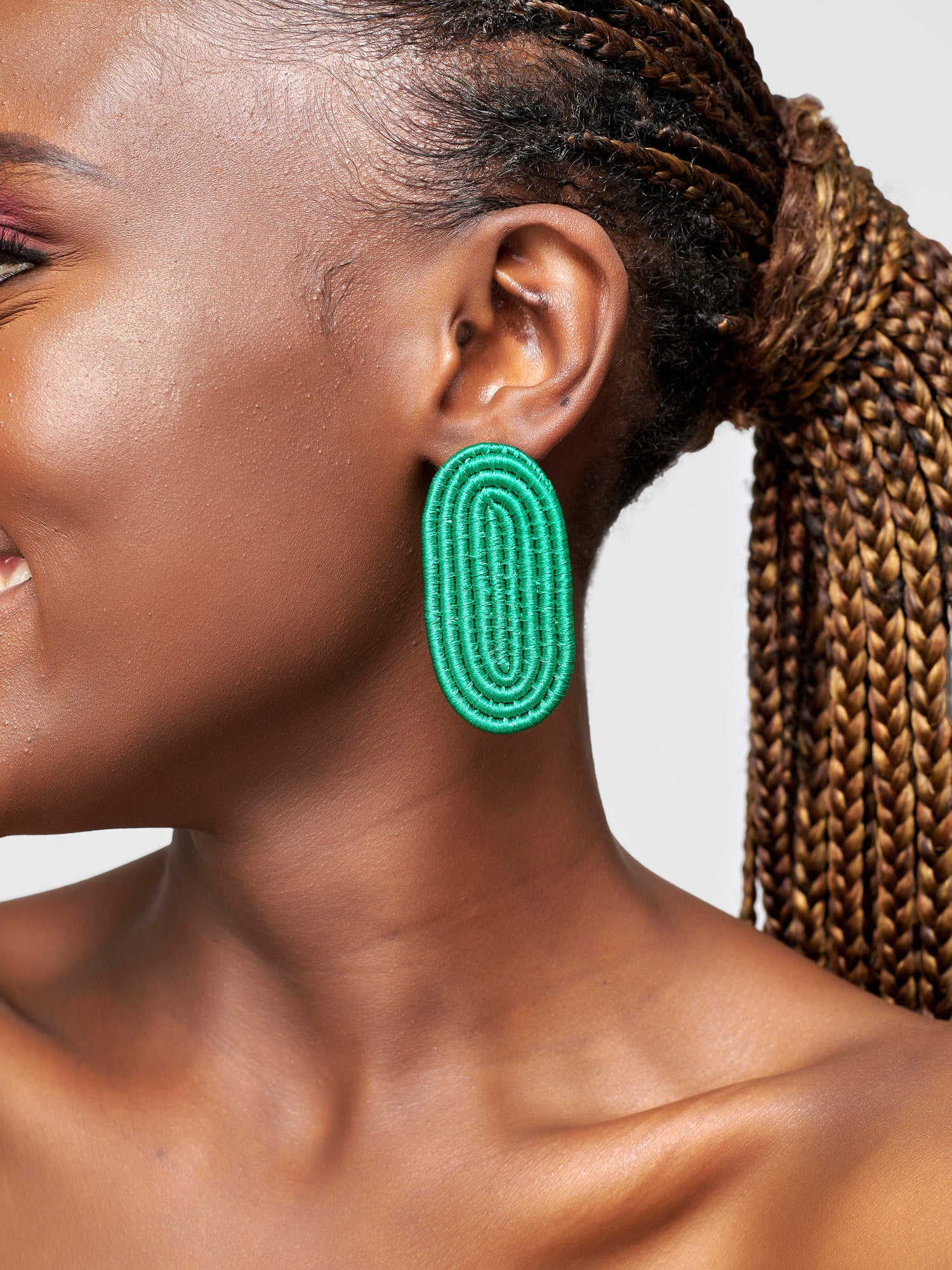 Earrings going green store